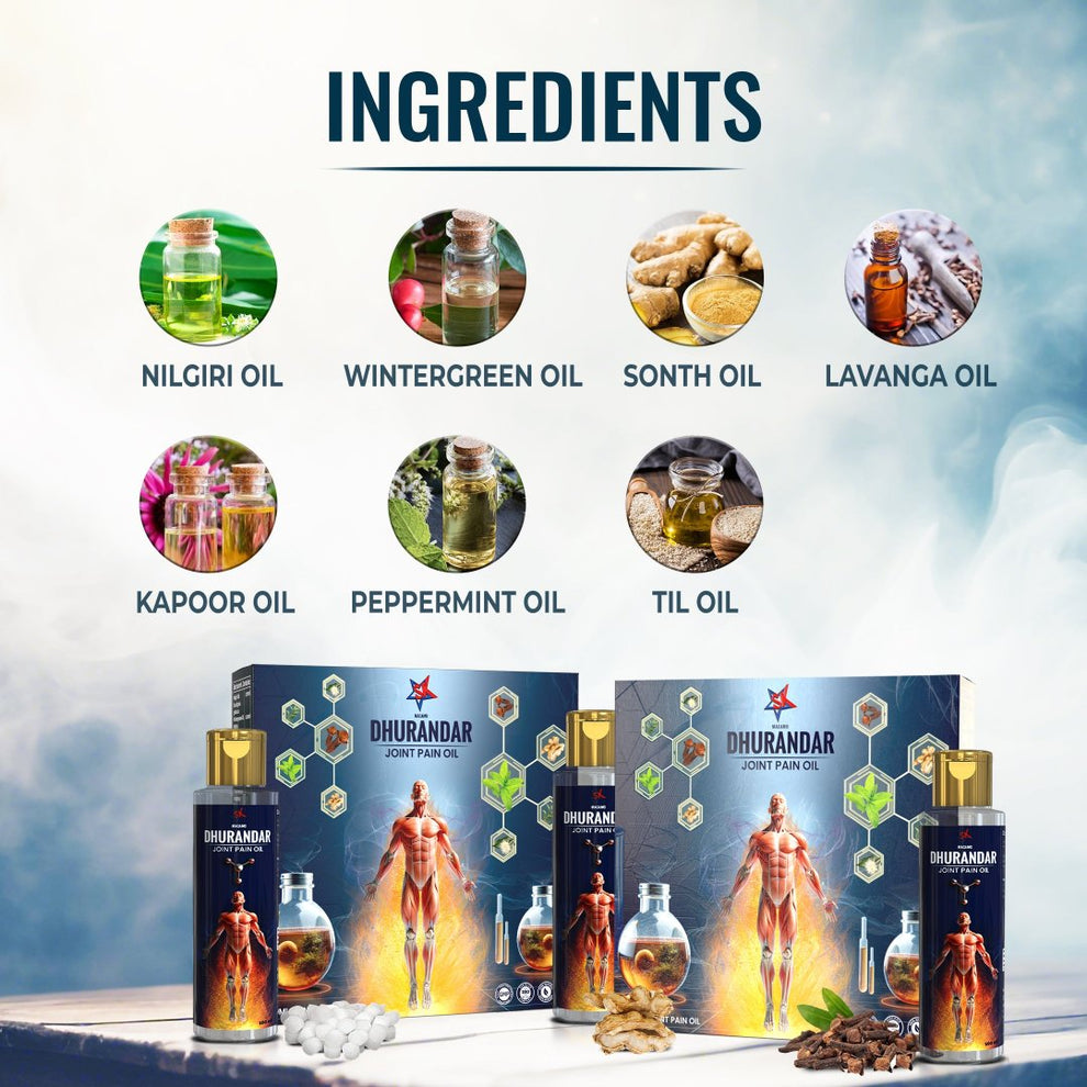 Dhurandar Oil | Ayurvedic Oil for Joint and Muscle Pain Relief
