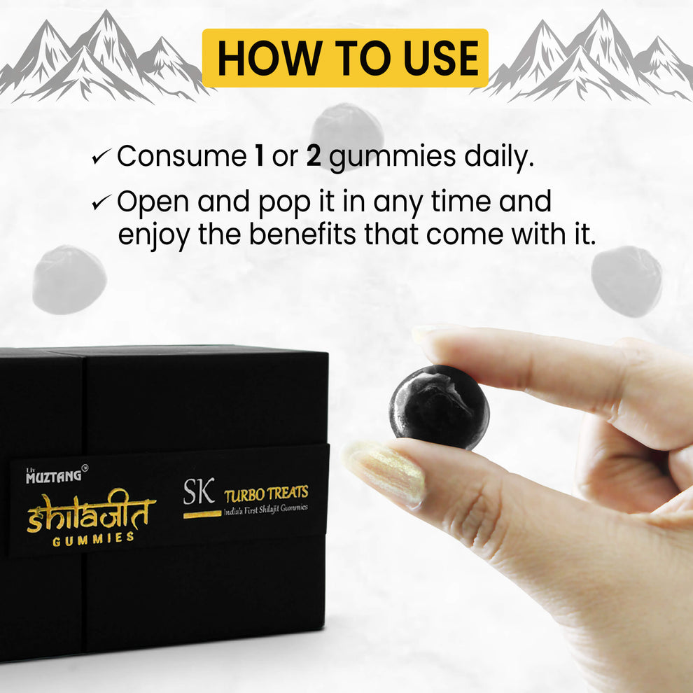 Buy Shilajit Gummies – Know Benefits, Side Effects & More